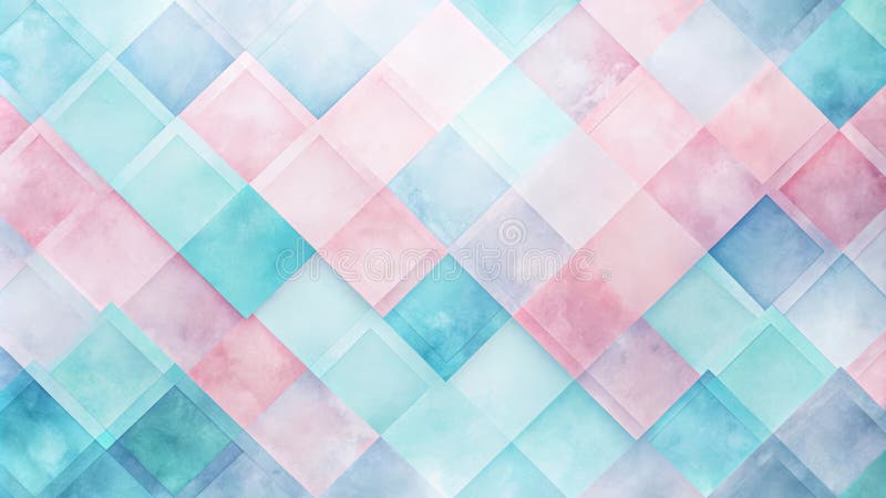Abstract Pastel Diamond Pattern Background Design Featuring Soft Hues ...