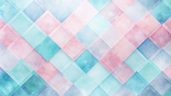 Abstract Pastel Diamond Pattern Background Design Featuring Soft Hues ...