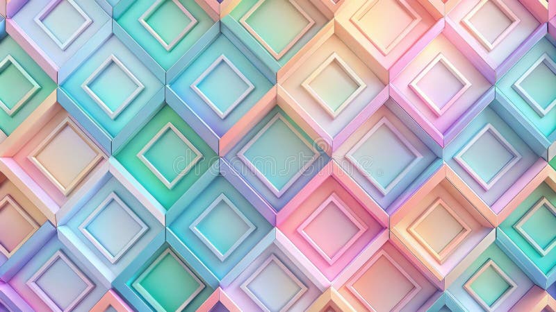 Abstract Pastel Diamond Pattern Background with Subtle Gradient Effects ...
