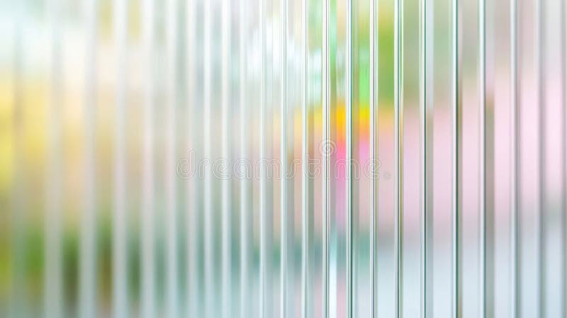 Abstract Pastel Glass Texture with Vertical Lines Stock Illustration ...