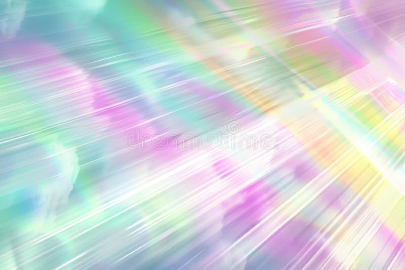 Abstract Pastel Gradient Background with Rainbow Light Rays Stock Photo ...
