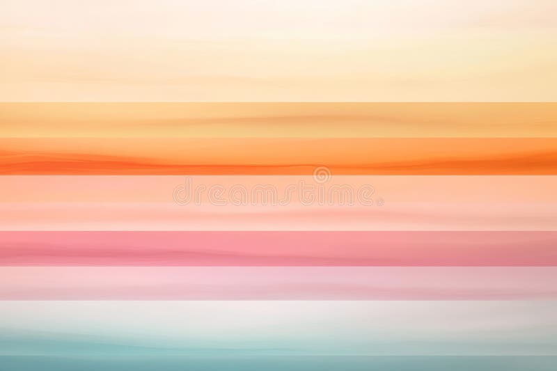 Abstract Pastel Gradient Background with Soft Horizontal Stripes Stock ...