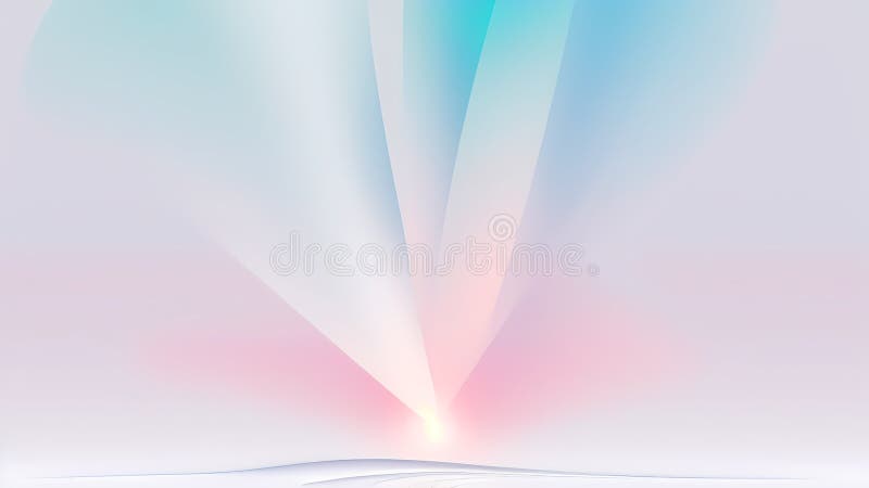 Abstract Pastel Gradient Background with Soft Light Rays Stock Photo ...