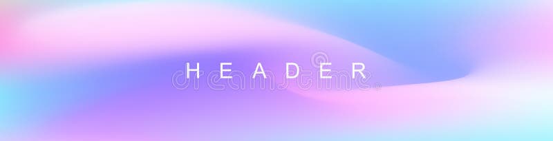 Abstract Pastel Gradient Header Background. Innovation Header ...