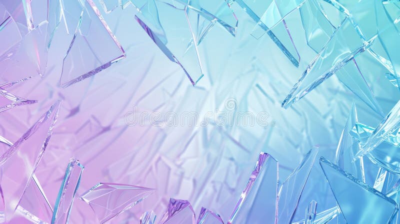 Abstract Pastel Hues Crystal Background with Modern Aesthetic Stock ...