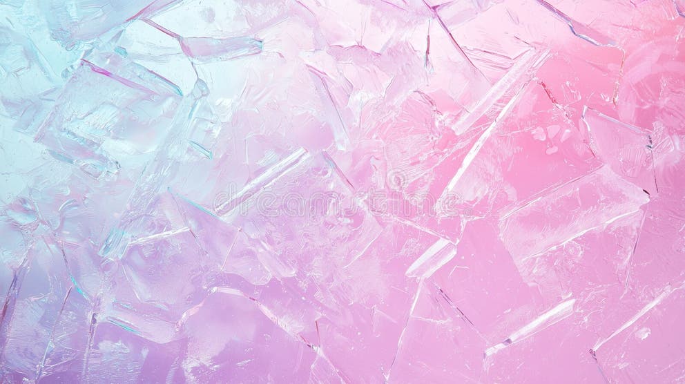 Abstract Pastel Ice Texture with Pink and Blue Gradient Stock Image ...