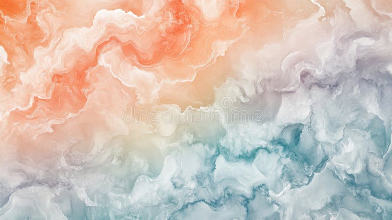 Abstract Pastel Marble Swirl Texture Design Stock Illustration ...