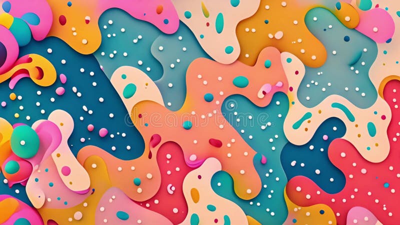 Abstract Pastel Motion Background, Creative Video Texture Movement with ...