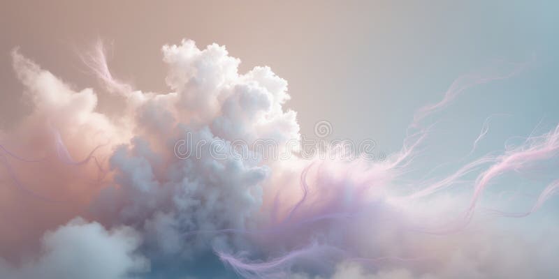 Abstract Pastel Nebula Cloud Background Texture Stock Image - Image of ...