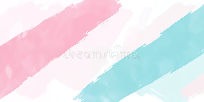 Abstract Pastel Pink and Teal Brush Stroke Background Design Stock ...
