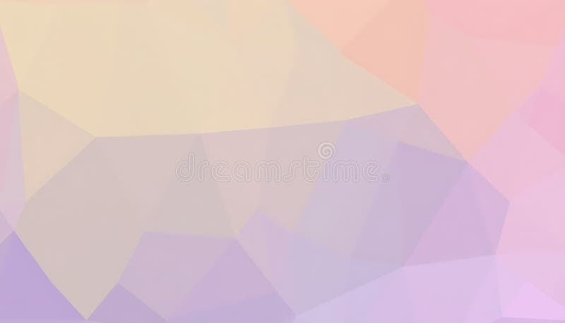 Abstract Pastel Polygon Design, Soft Geometric Pattern, Stock Photo ...