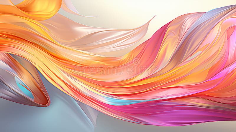 Abstract Pastel Rainbow Hologram, Silver Iridescent Foil Texture ...