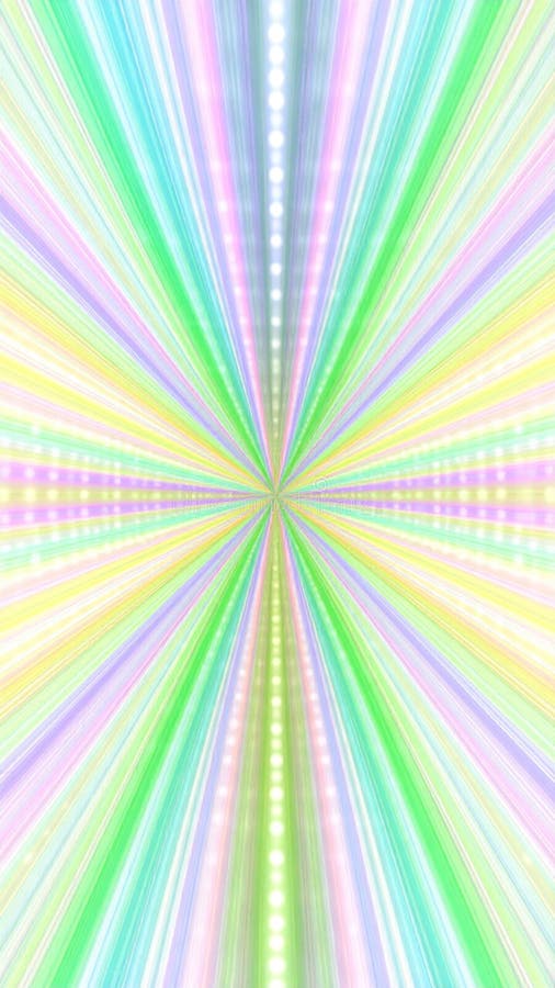 Abstract Pastel Rainbow Radial Light Pattern Background Stock ...