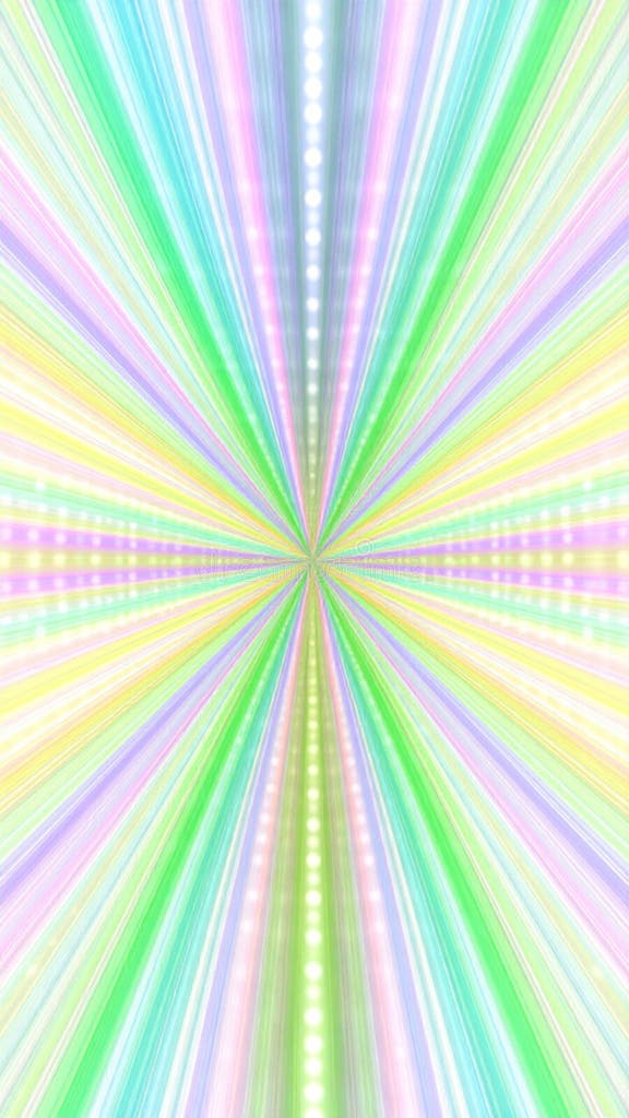 Abstract Pastel Rainbow Radial Light Pattern Background Stock ...