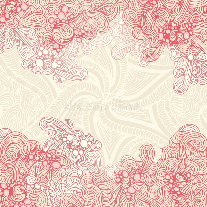 Abstract Pastel Red Background Stock Vector - Illustration of pattern ...