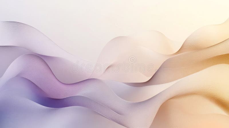 Abstract Pastel Wave Background Stock Illustration - Illustration of ...