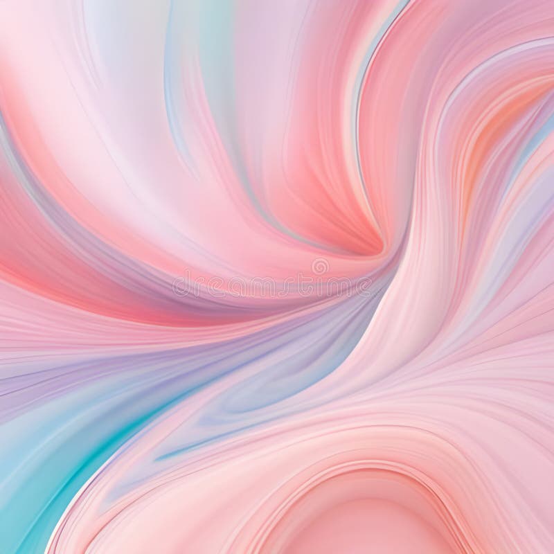 Abstract Pastel Wave Background. Stock Illustration - Illustration of ...