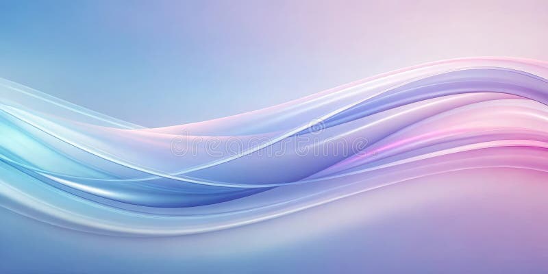 Abstract Pastel Wave Background Design for Modern Projects. Generative ...