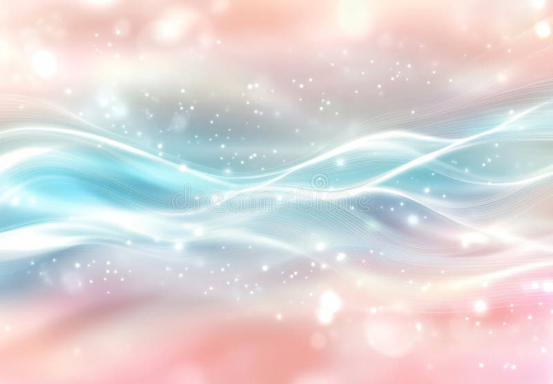 Abstract Pastel Wave Background Soft Light Glowing High Quality Image ...
