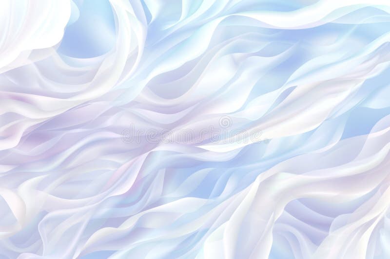 Abstract Pastel Wavy Background with Soft Blue and White Swirls Stock ...