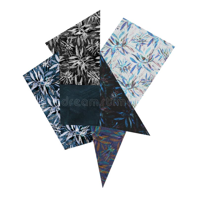 Abstract Patchwork Element 01 Stock Illustration - Illustration of ...