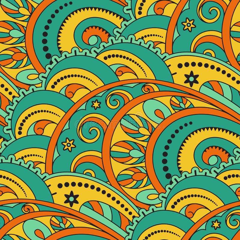 Abstract patroon vector illustratie. Illustration of bloem - 43360553