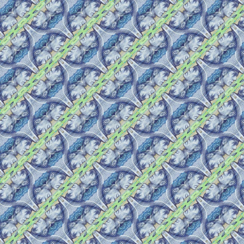 Pattern of Australian Money Stock Illustration - Illustration of profit ...