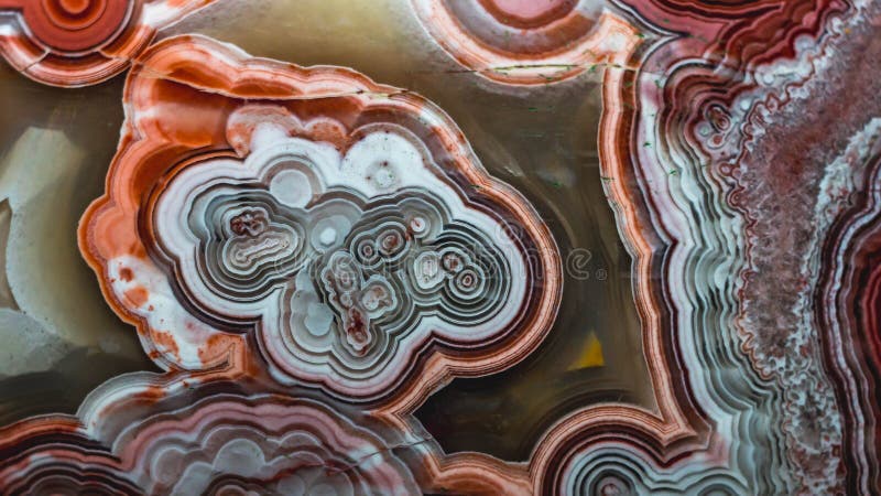 Abstract Pattern of Agate Stone Stock Image - Image of cutting ...