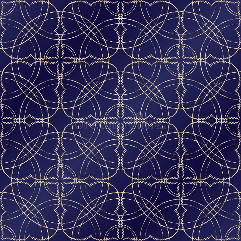 Abstract Pattern in Arabian Style. Seamless Vector Background. Stock ...