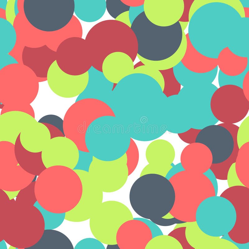 Abstract Pattern Art Background in Illustration Space Geometry. Stock ...