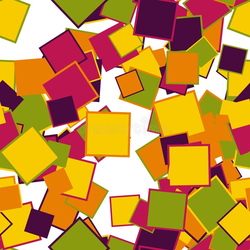 Abstract Pattern Art Background in Illustration Space Geometry. Stock ...