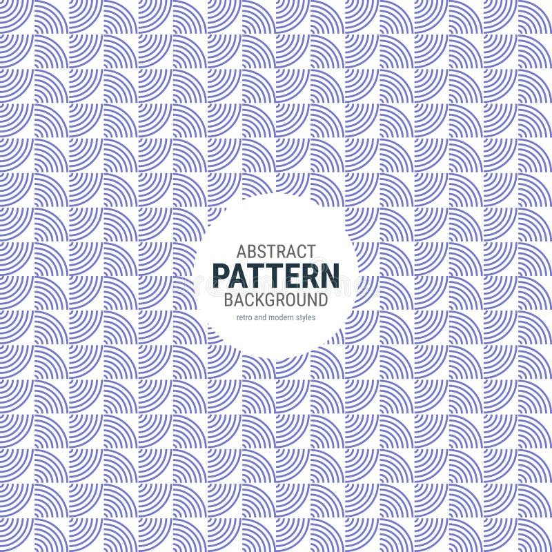 Abstract Pattern Background with Arches Stock Vector - Illustration of ...