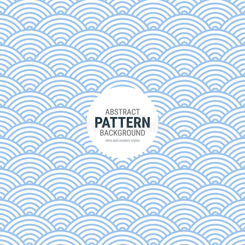 Abstract Pattern Background with Arches Stock Vector - Illustration of ...