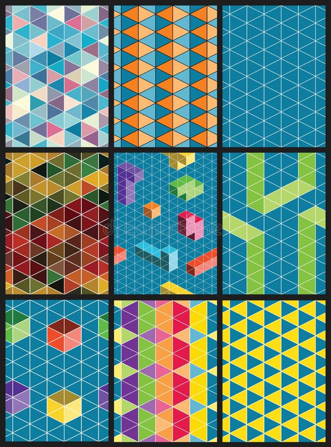 Abstract Pattern Backgrounds Stock Vector - Illustration of element ...