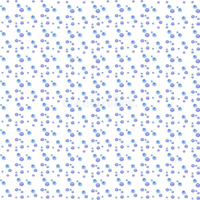The Abstract Pattern of Blue Colorful Watercolor Circles Different ...