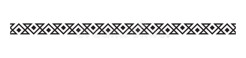 Abstract Pattern Border Design. Vector Illustration Decorative Design ...
