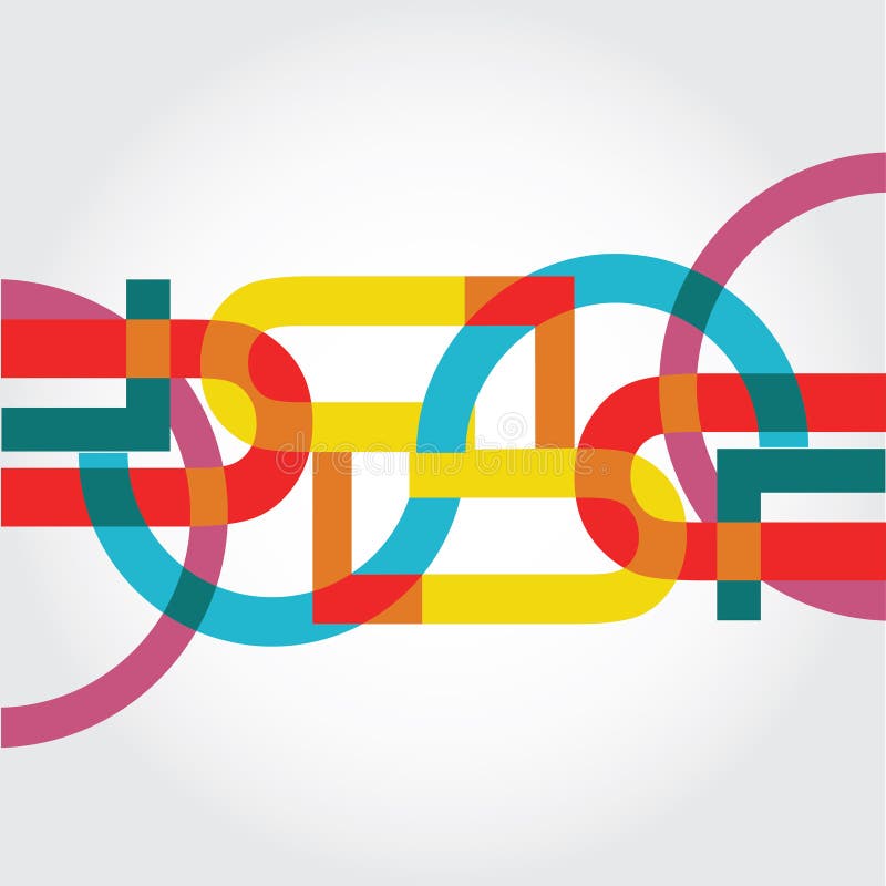 Abstract Pattern for Branding Stock Vector - Illustration of color ...