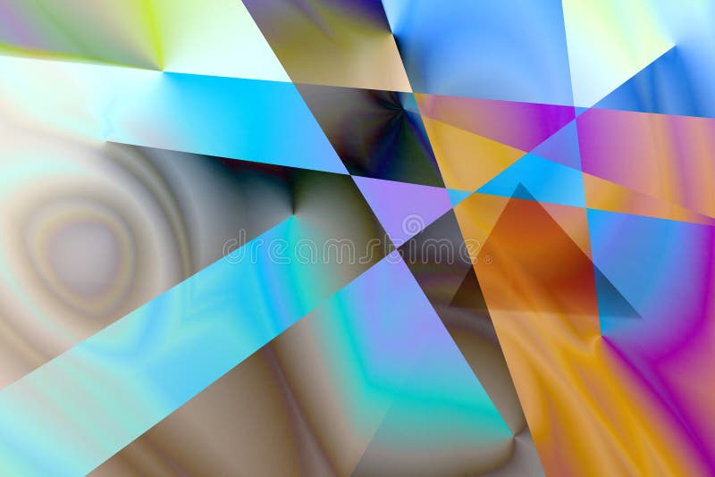 Abstract Pattern with Bright Colors. Stock Illustration - Illustration ...