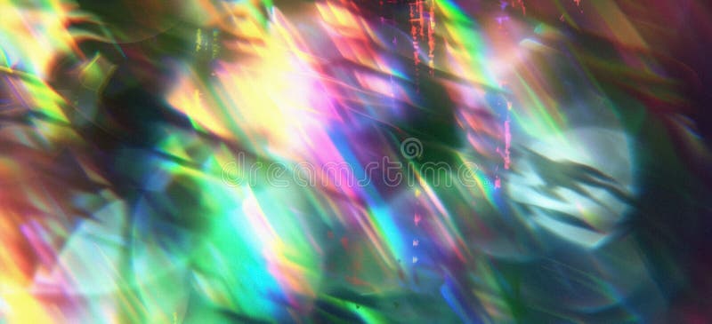 Abstract Pattern of Chaotic Neon Colors with a Dynamic and Swirling ...