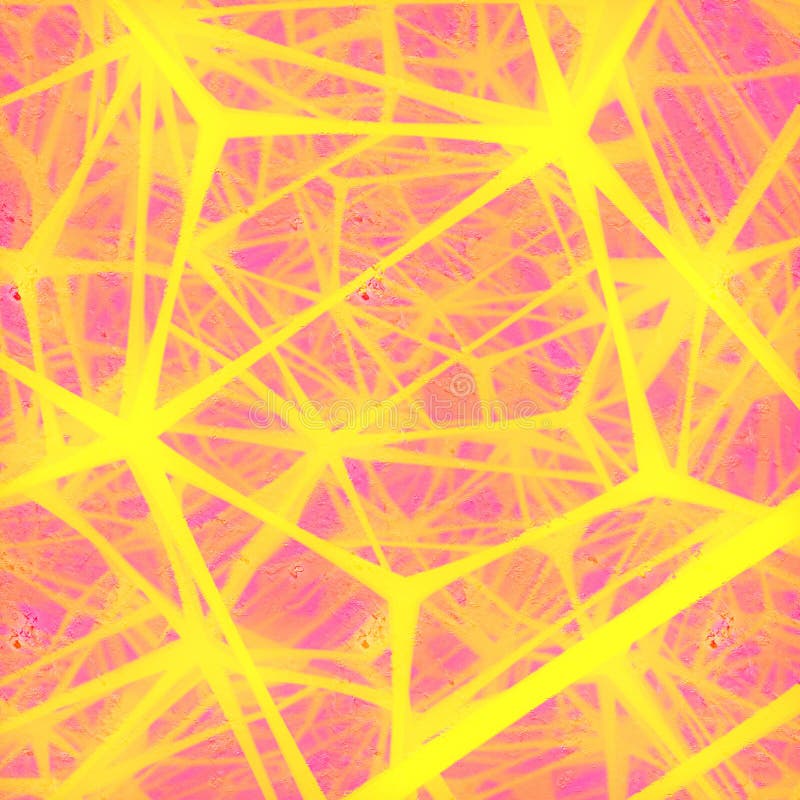 Abstract Pattern of Chaotically Reflected Lines. Creative Modern Design ...