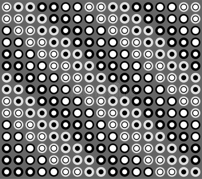 Abstract Pattern from Circles Stock Vector - Illustration of paper ...