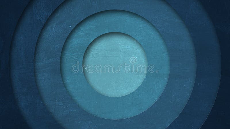 Abstract Pattern of Circles with the Effect of Displacement Blue Stone ...