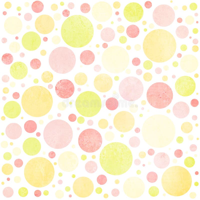 Abstract Pattern with Color Bubbles Stock Image - Image of graphic ...