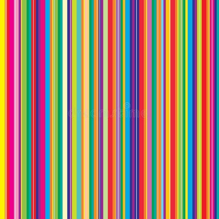Abstract Pattern with Colorful Stripes Stock Vector - Illustration of ...