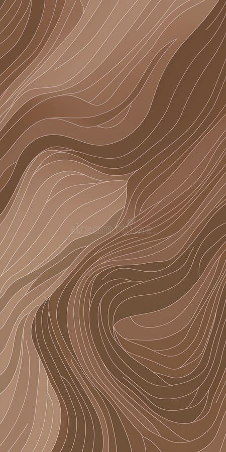 Abstract Pattern Composed of Dynamic Flowing Curved Lines in Various ...