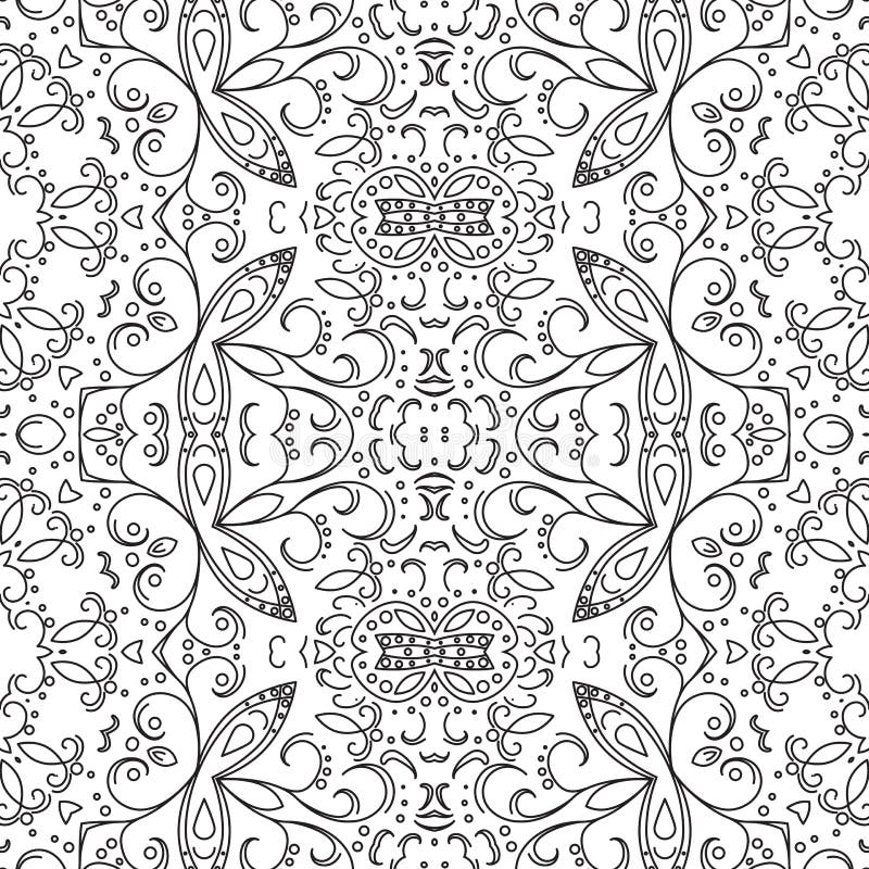 Abstract pattern, contours stock vector. Illustration of form - 39384514