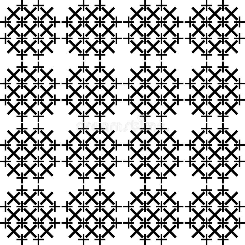 Abstract pattern of cross stock illustration. Illustration of design ...