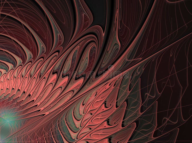 Abstract Pattern on a Dark Background Stock Illustration - Illustration ...