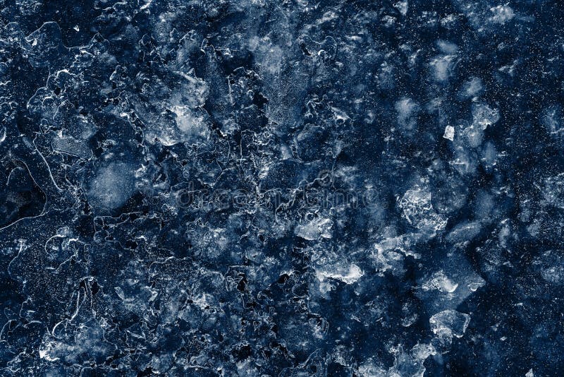 Abstract Pattern of Dark Blue Ice Stock Image - Image of pattern, dark ...