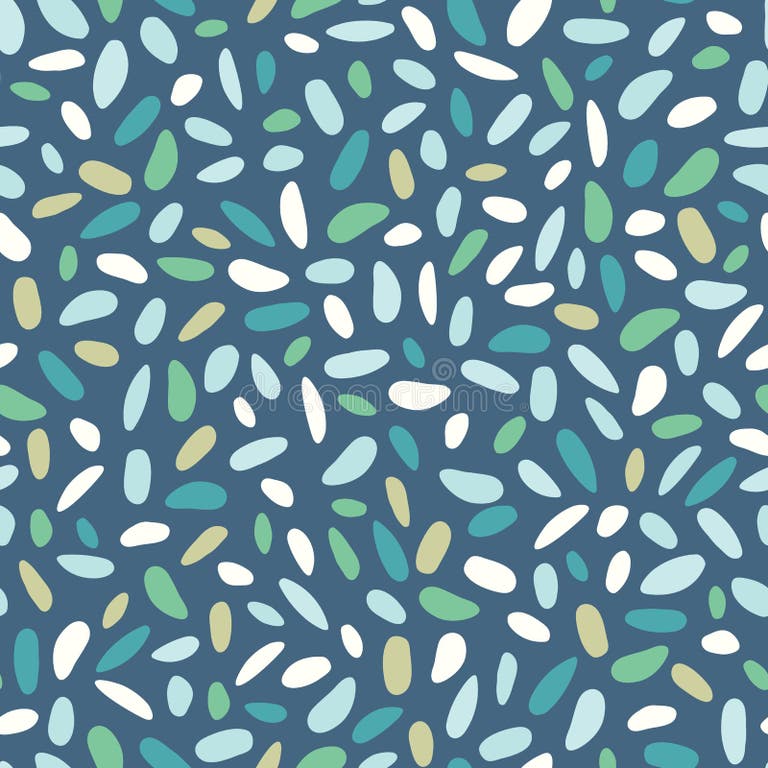 Abstract Pattern Design. Vector Seamless Repeat Background of Irregular ...